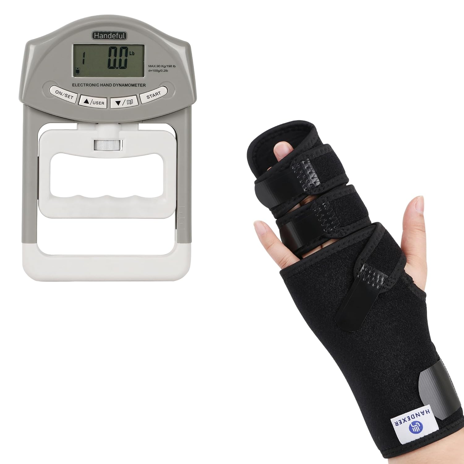 Amazon.com: Handexer Trigger Finger Splint - Support for 2-3 Fingers ...