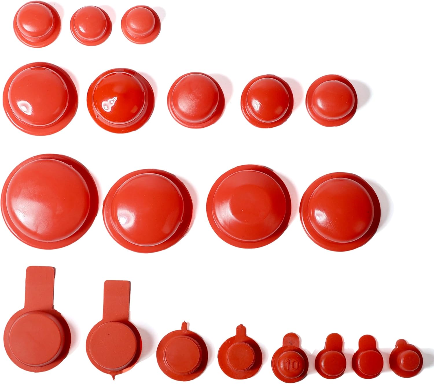 Amazon.com: Red Silicone Salt and Pepper Shaker Plugs - 20 Sizes from ...