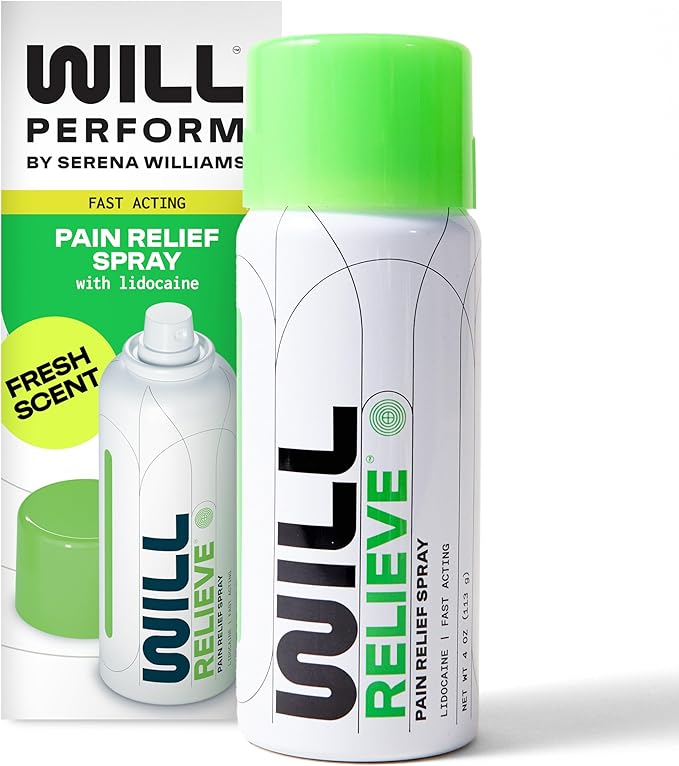 Amazon.com: WILL PERFORM Fast Acting Pain & Itch Relief Spray by Serena ...