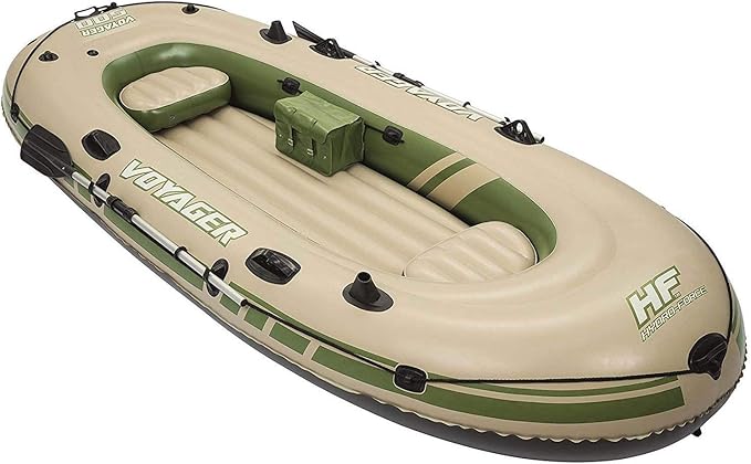 Amazon.com : Bestway Hydro Force Voyager 500 Inflatable Lake Ocean Boat ...