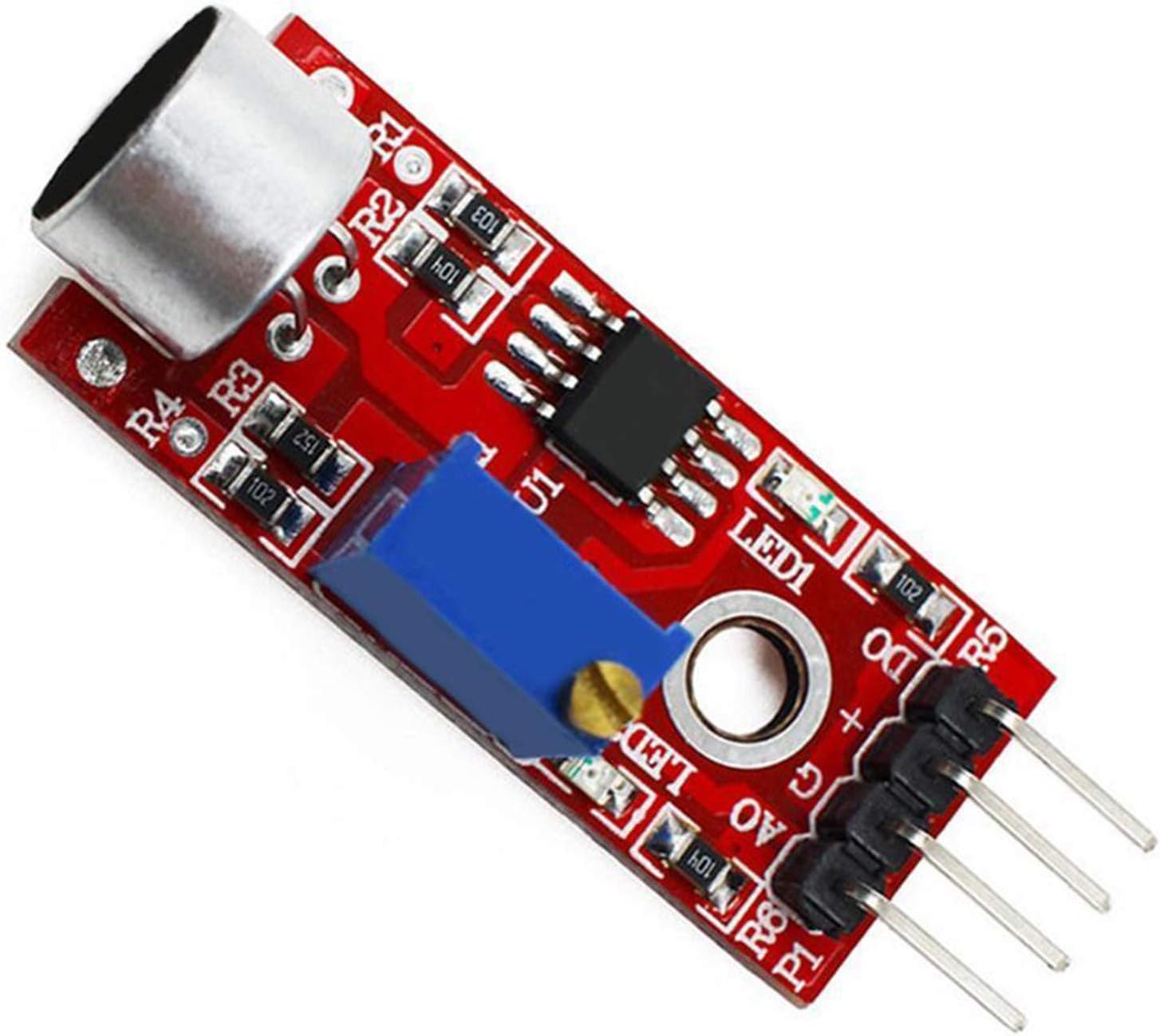 Microphone Sensor, 5Pcs Sound Detection Sensor - High Sensitivity Voice ...