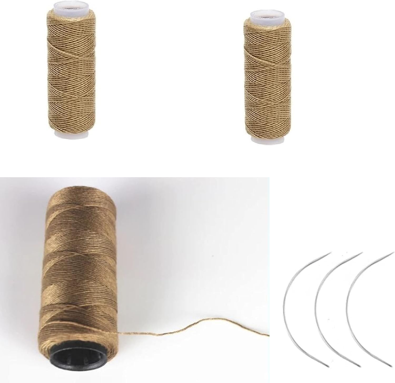 Amazon.com: Wig Making Polycotton Thread Hair Weaving Accessories Tools ...