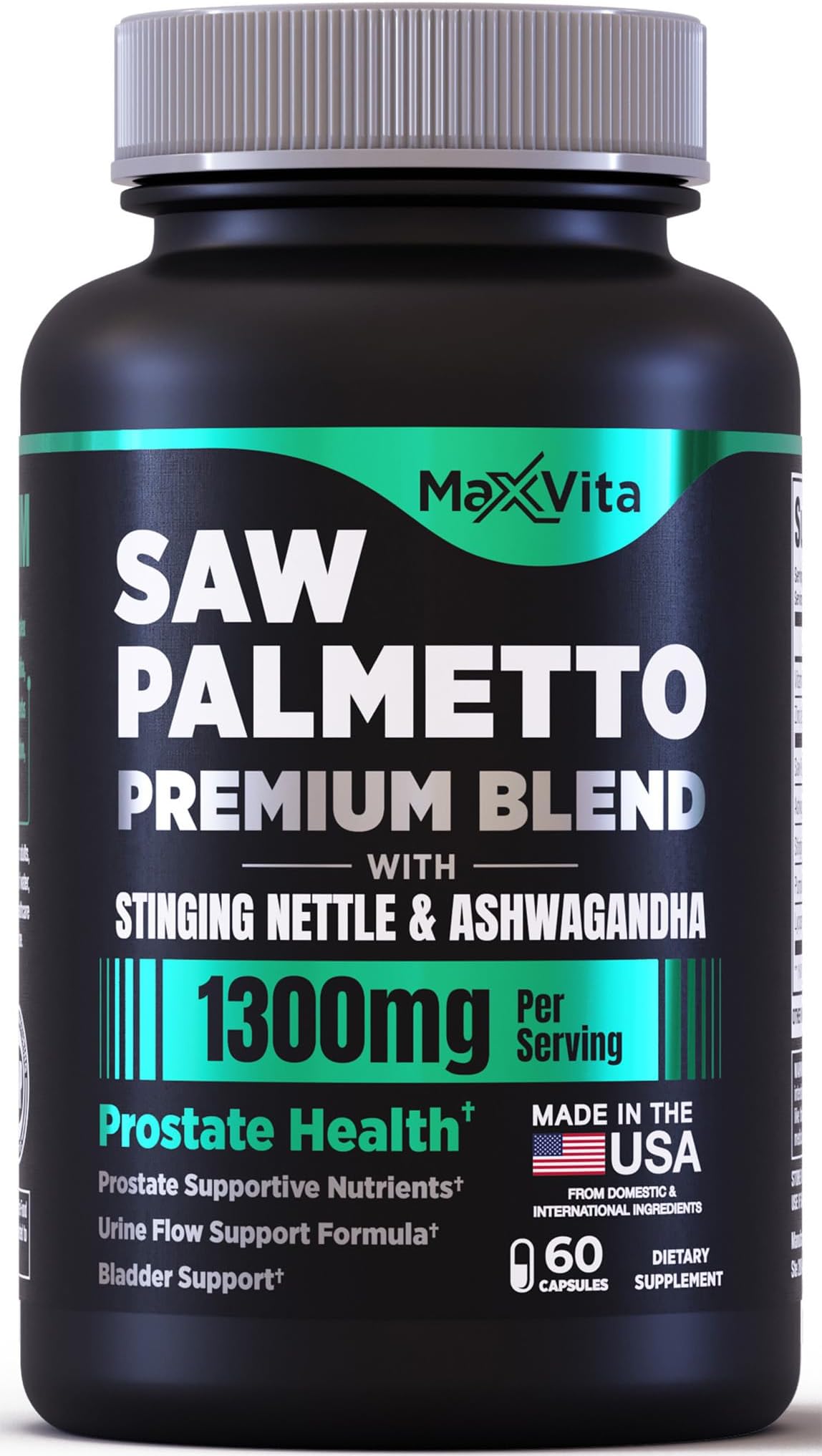 Amazon.com: MaxVita Prostate Premium - Saw Palmetto for Men, Stinging ...