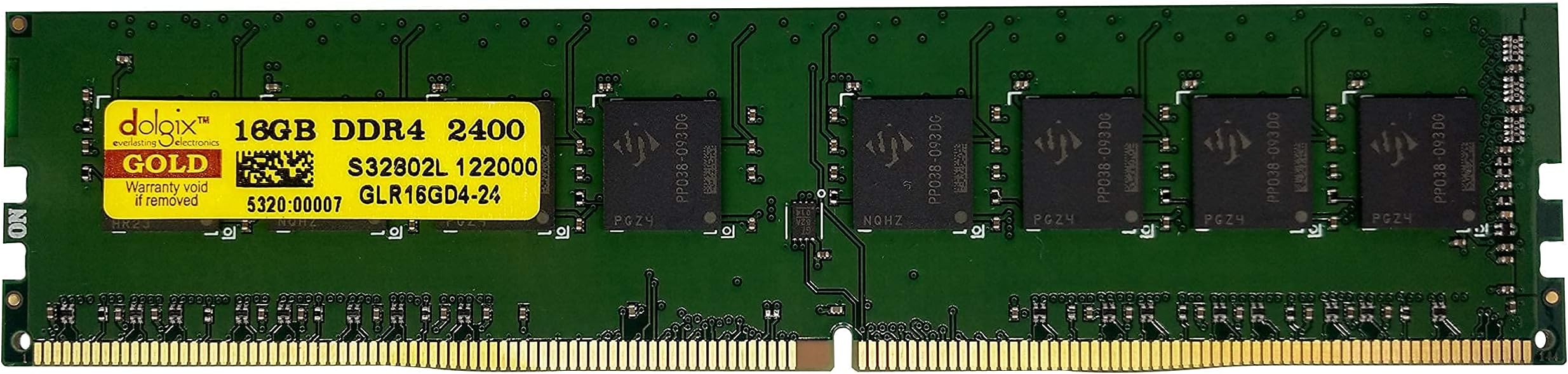 Amazon.in: Buy Dolgix Gold 16GB DDR4 2400MHz Desktop RAM (Memory) U ...