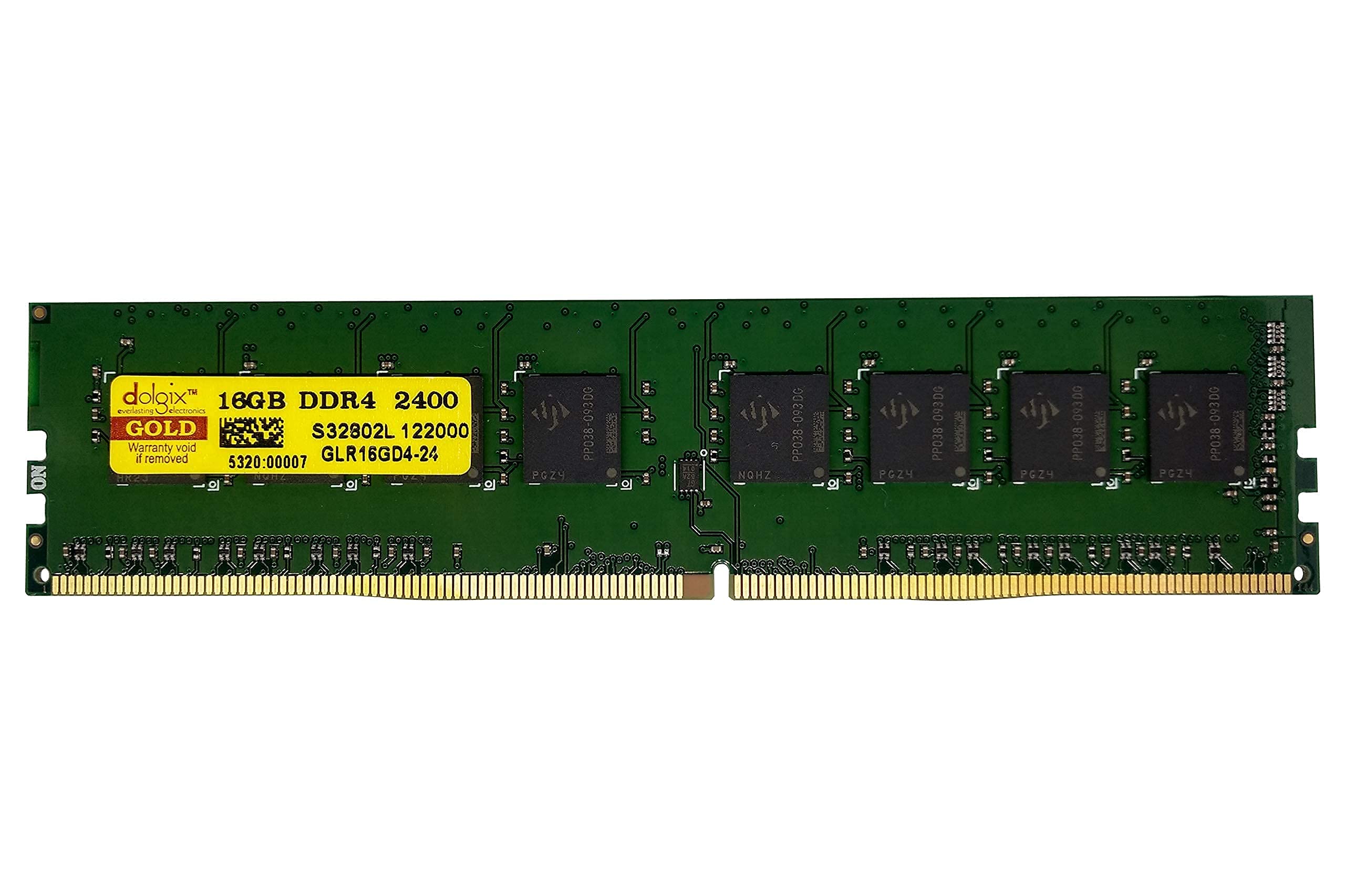 Amazon.in: Buy Dolgix Gold 16GB DDR4 2400MHz Desktop RAM (Memory) U ...