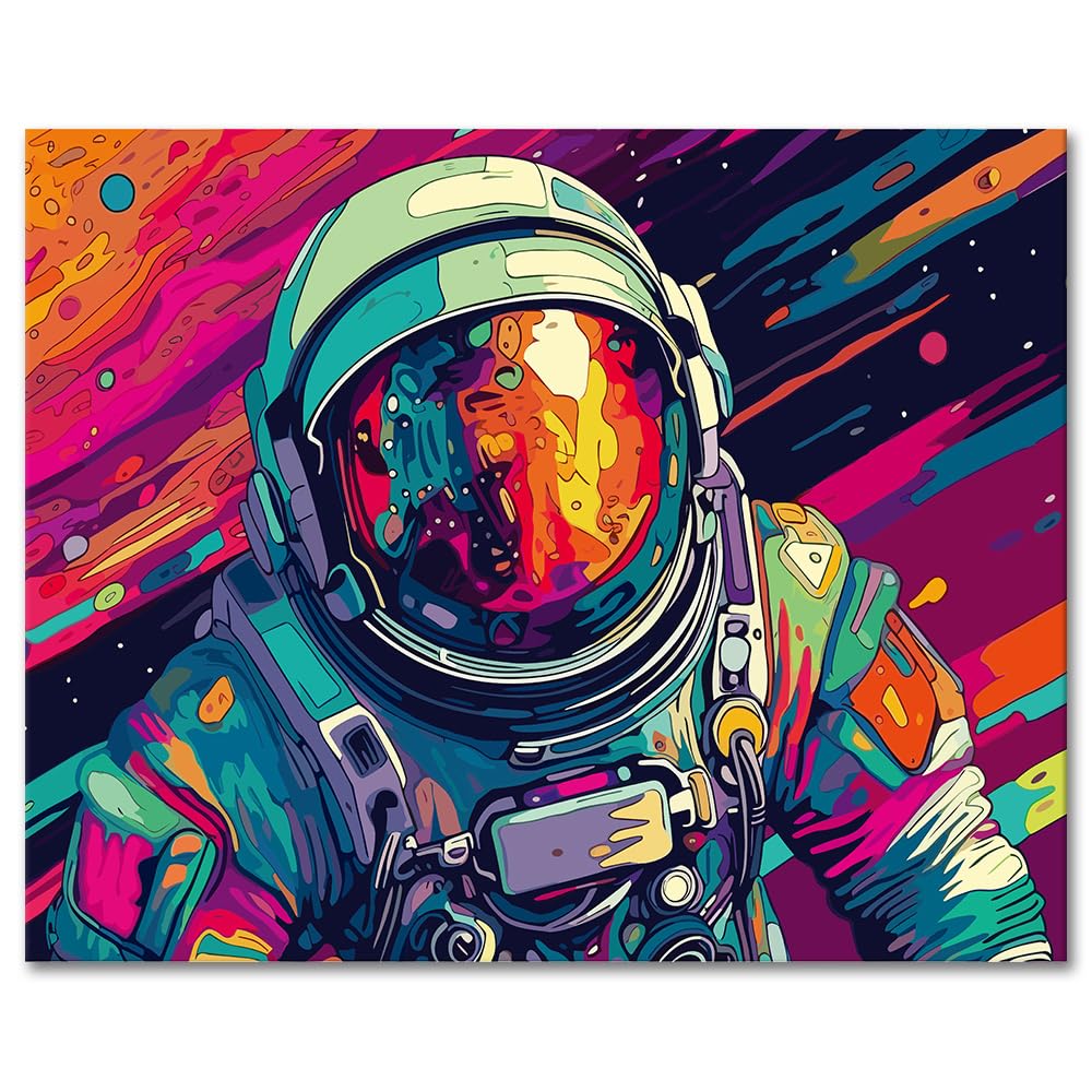 Amazon.com: Rebotipy Universe Paint by Numbers Kit for Adults ...