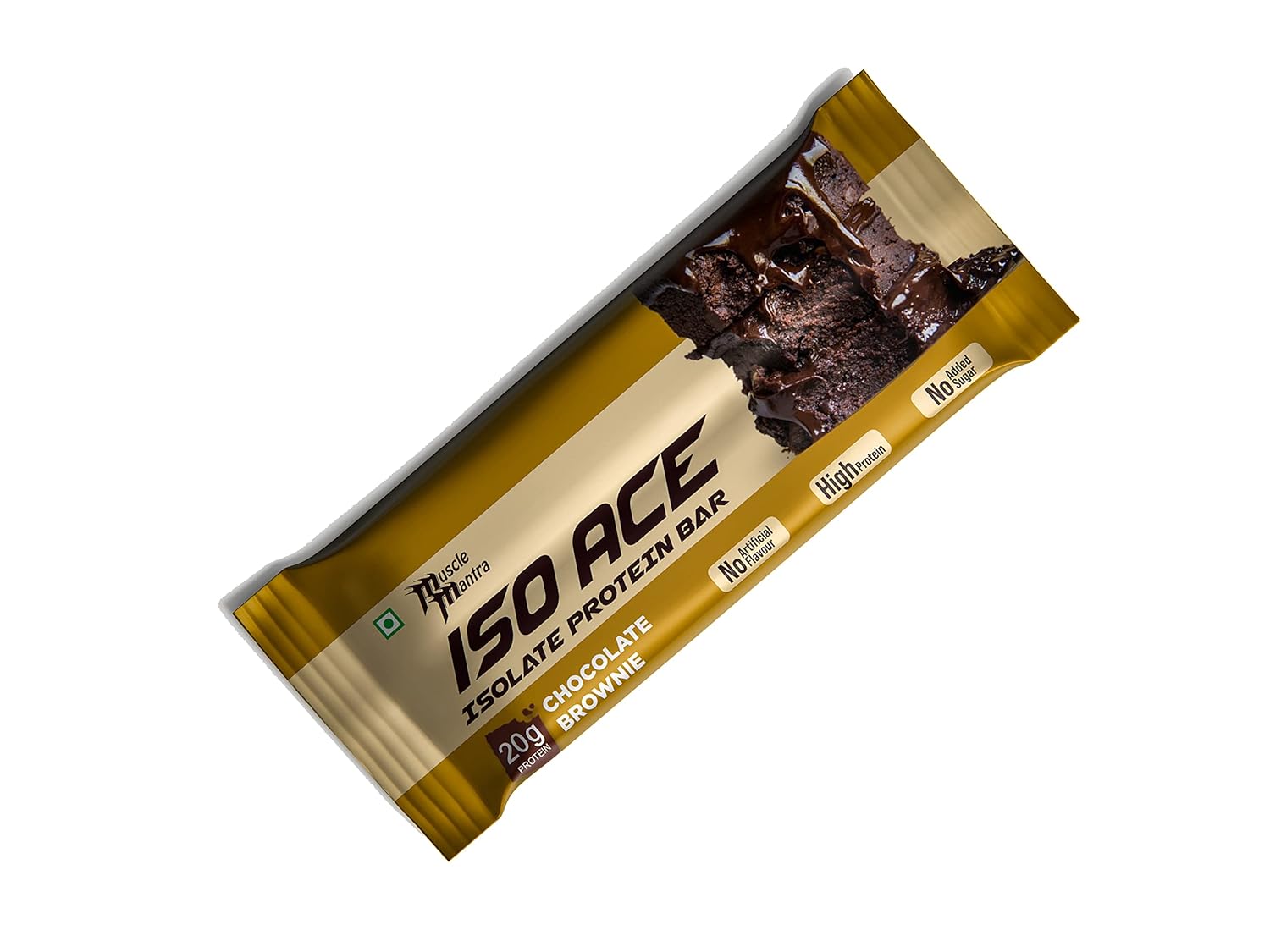 Muscle Mantra ISO ACE Isolate Protein Bar (Box of 6 bars) (Chocolate ...