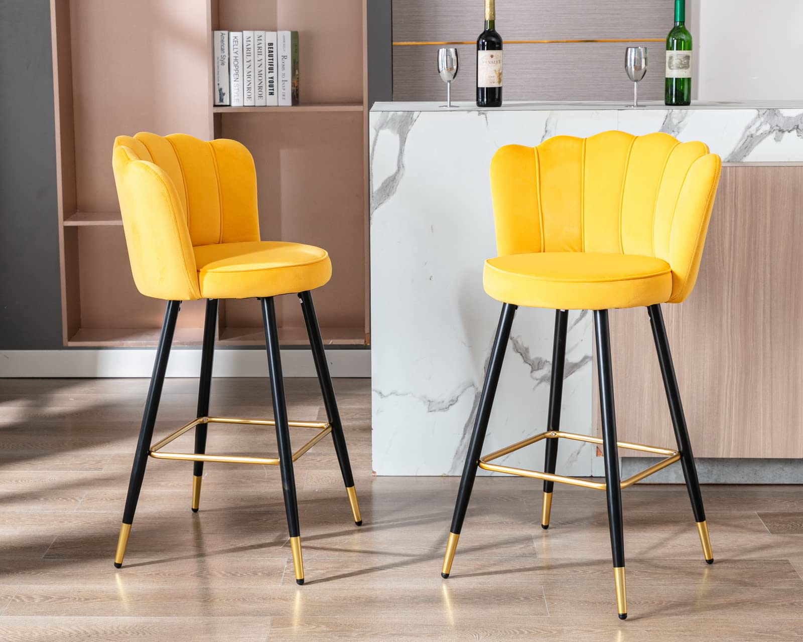 Yellow Home Bar