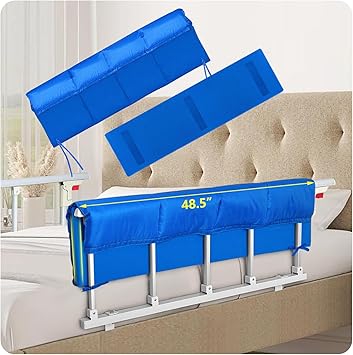 Amazon.com: NEAUDE Bed Rail Pads, Hospital Bed Rail Covers, Bed Bumpers ...