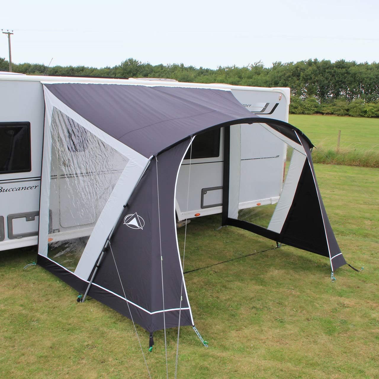 Sunncamp Swift 325 Air Caravan Awning Free Pump & Gauge Free Storm ...