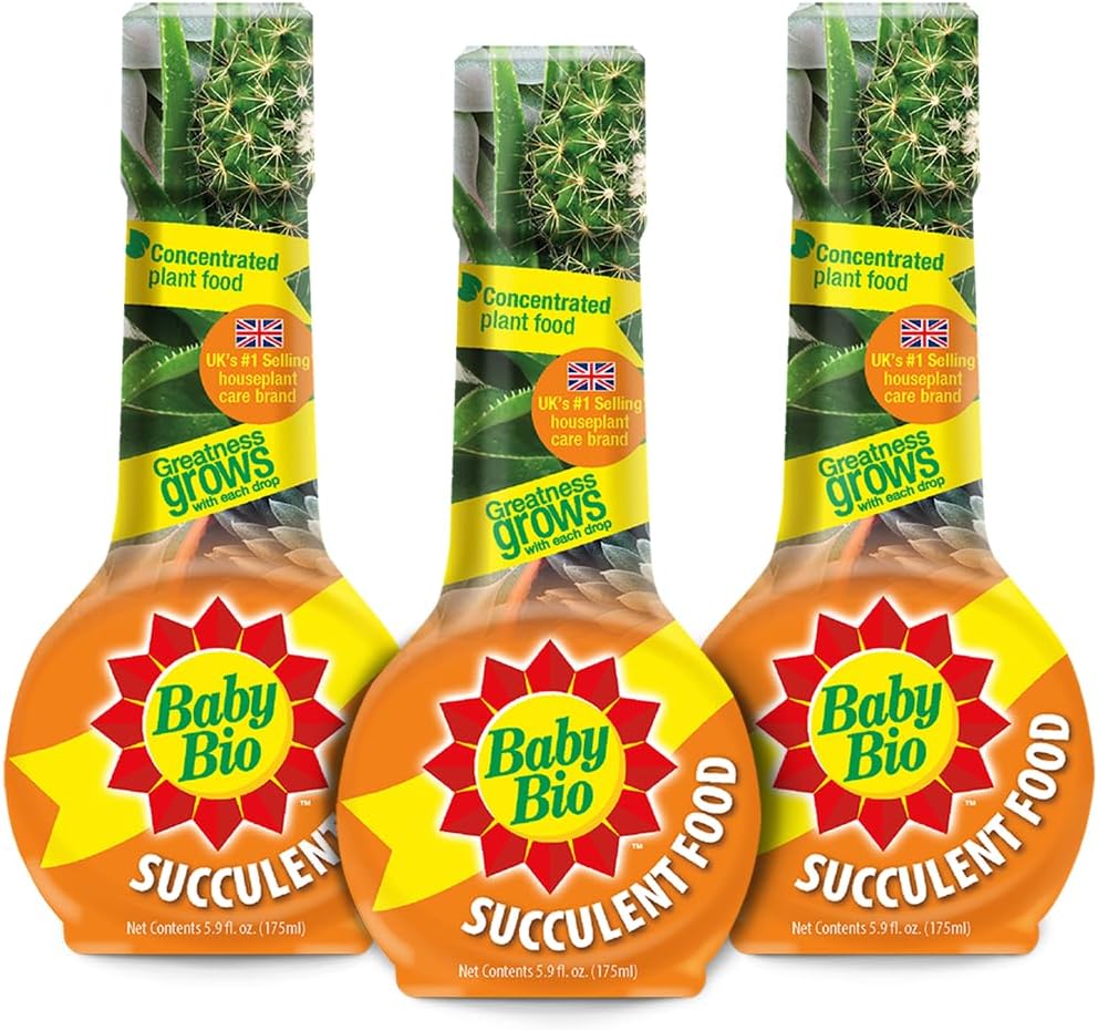 Amazon.com: Baby Bio Succulent Food, Concentrate, 5.9 Oz (3-Pack ...