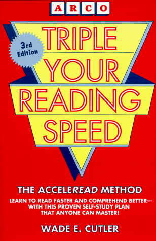 Triple Your Reading Speed: Wade E. Cutler: 9780671846442: Amazon.com: Books