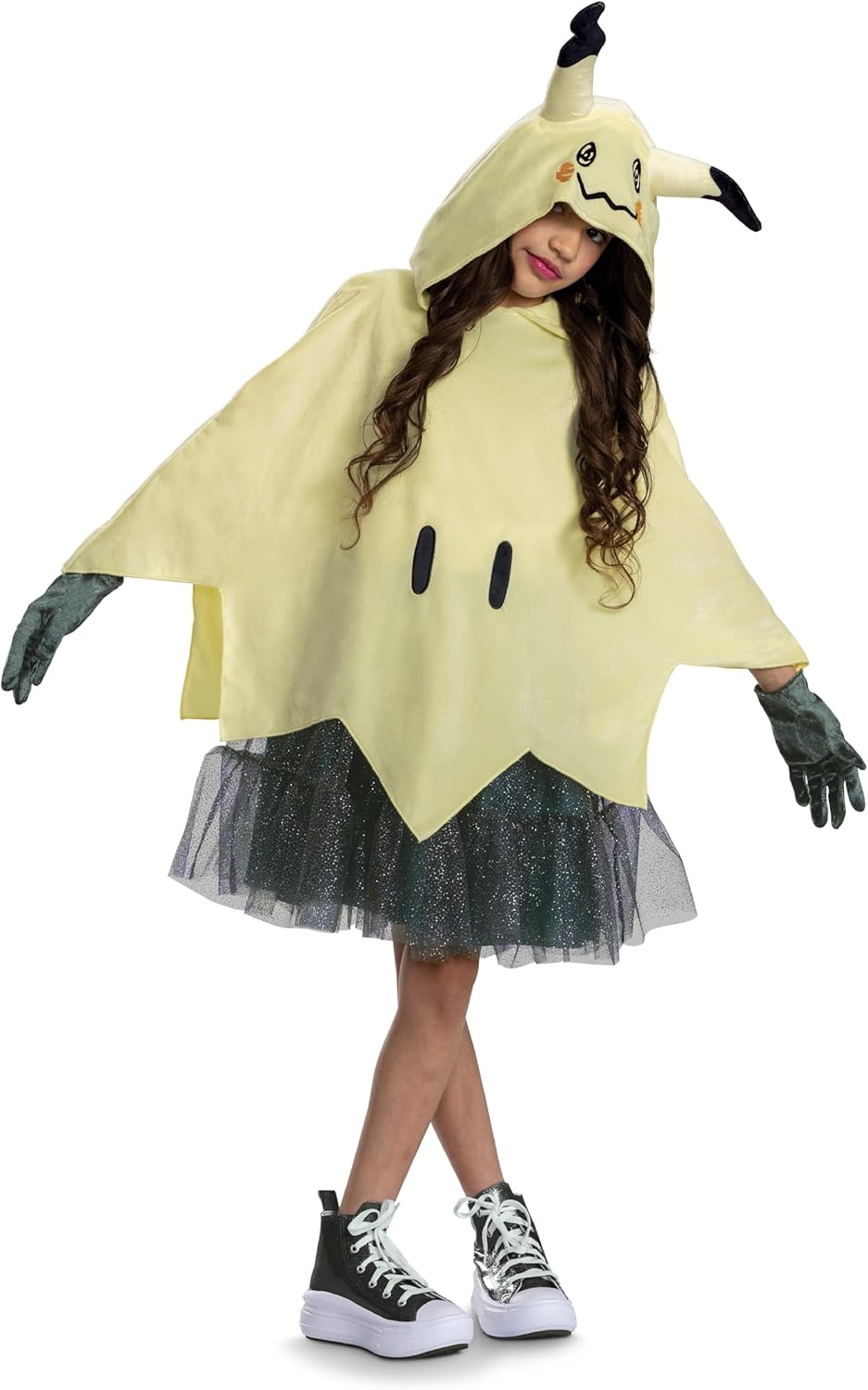 Disguise Deluxe Pokemon Mimikyu Girls Costume - Officially Licensed ...