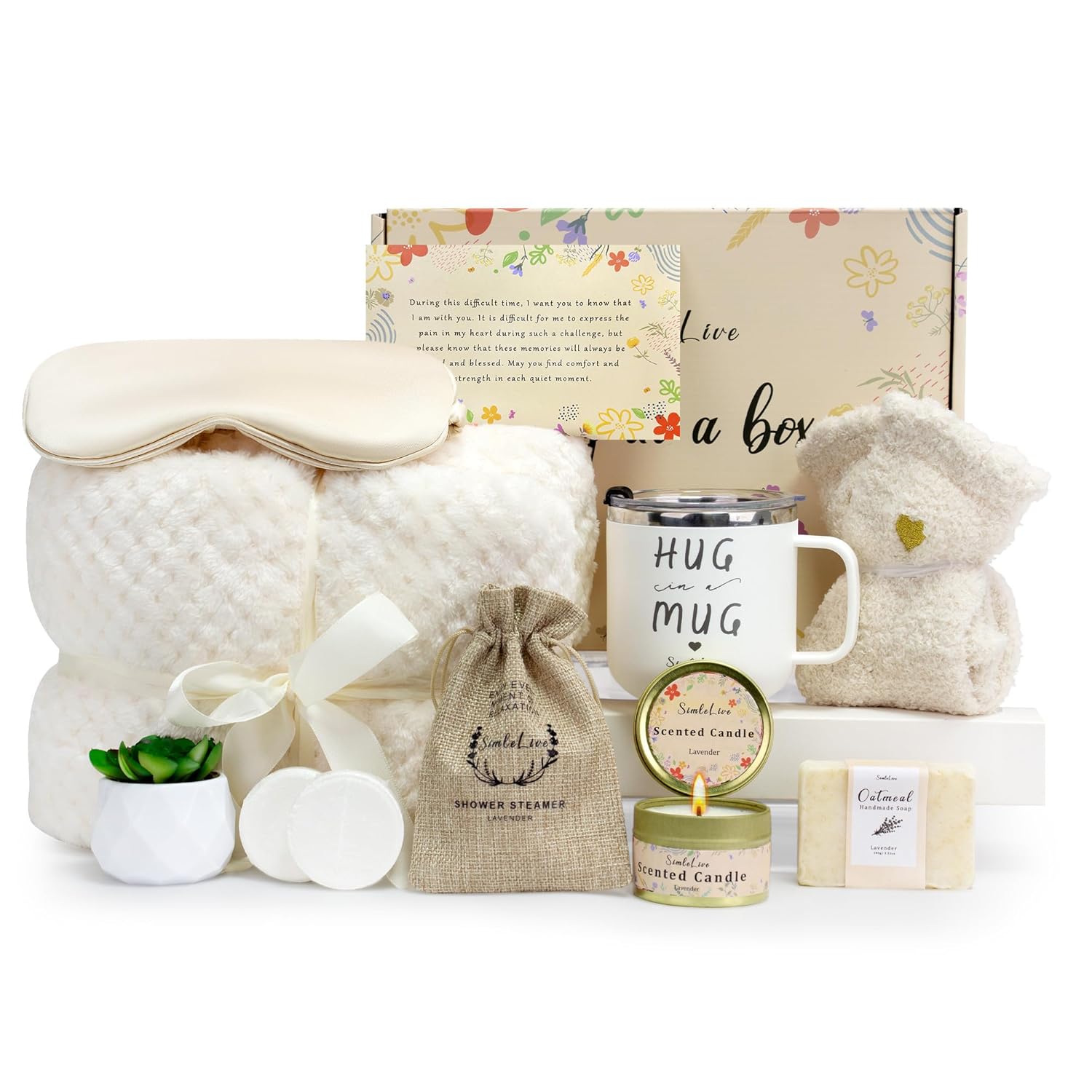 Amazon.com: SimlLive Bereavement Gift Idea - Sympathy Gift Baskets ...