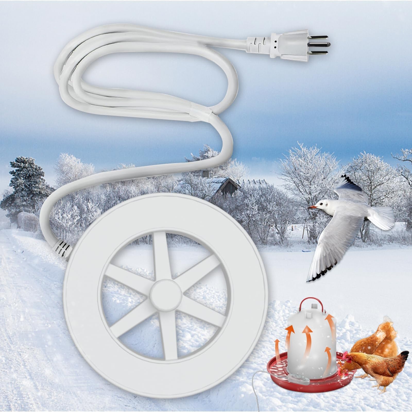 Amazon.com: WATER WIGGLER BIRD BATH WATER AGITATOR : Patio, Lawn & Garden