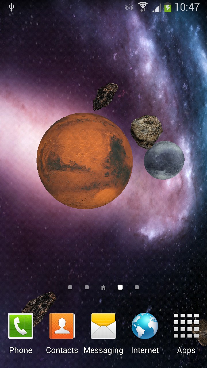 3D Space Live Wallpaper - App on the Amazon Appstore
