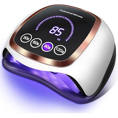 Amazon.com : UV Light for Nails Lamp - MIRAGE LAYON with 63 Lamp Beads ...