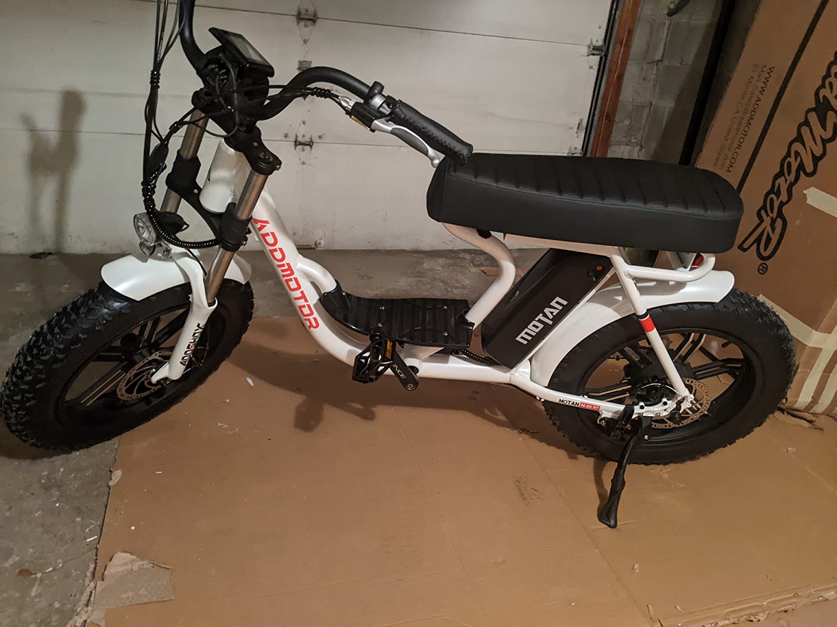 $64/mo - Finance ADDMOTOR Motan Ebike Moped-Style 20'' Fat Tire ...