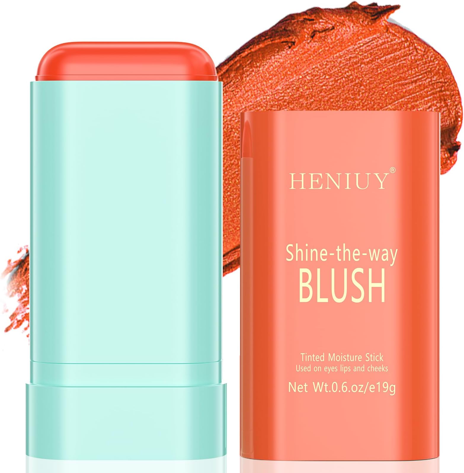 Amazon.com : Orange Blush, Multi-Use Blush Stick, Cream Blush for Cheeks, Long Lasting and ...