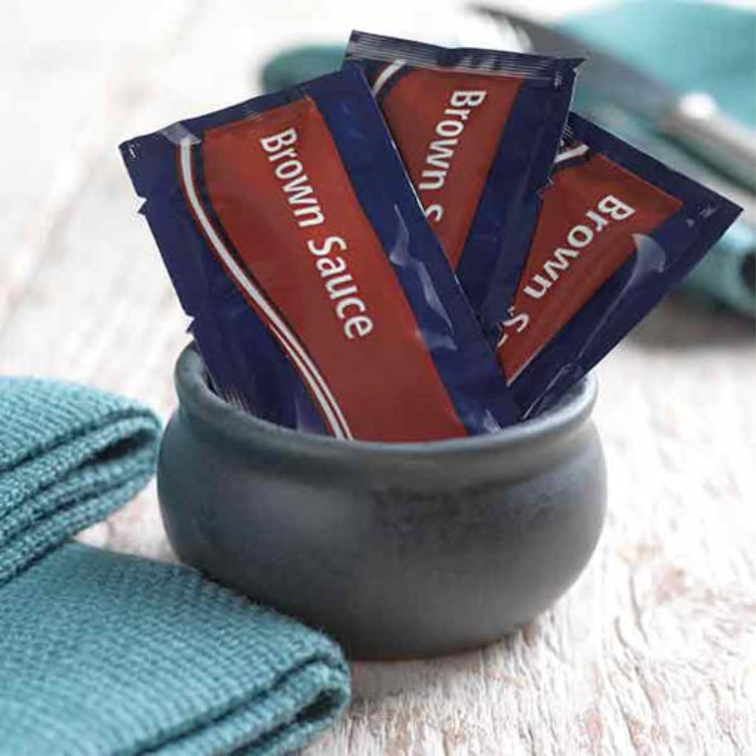 Chefs' Selections Brown Sauce Sachets (200x9g) : Amazon.co.uk: Grocery