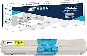 Amazon.co.jp: LCL OKI用 TNR-C4H TNR-C4HY1 （1パック イエロー） 互換トナーカートリッジ 対応機種：C310DN/C361DN/C510DN ...