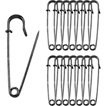 Amazon.com: Hitefu 50PCS Safety Pins, 3inch/75mm Heavy Duty Extra Large ...