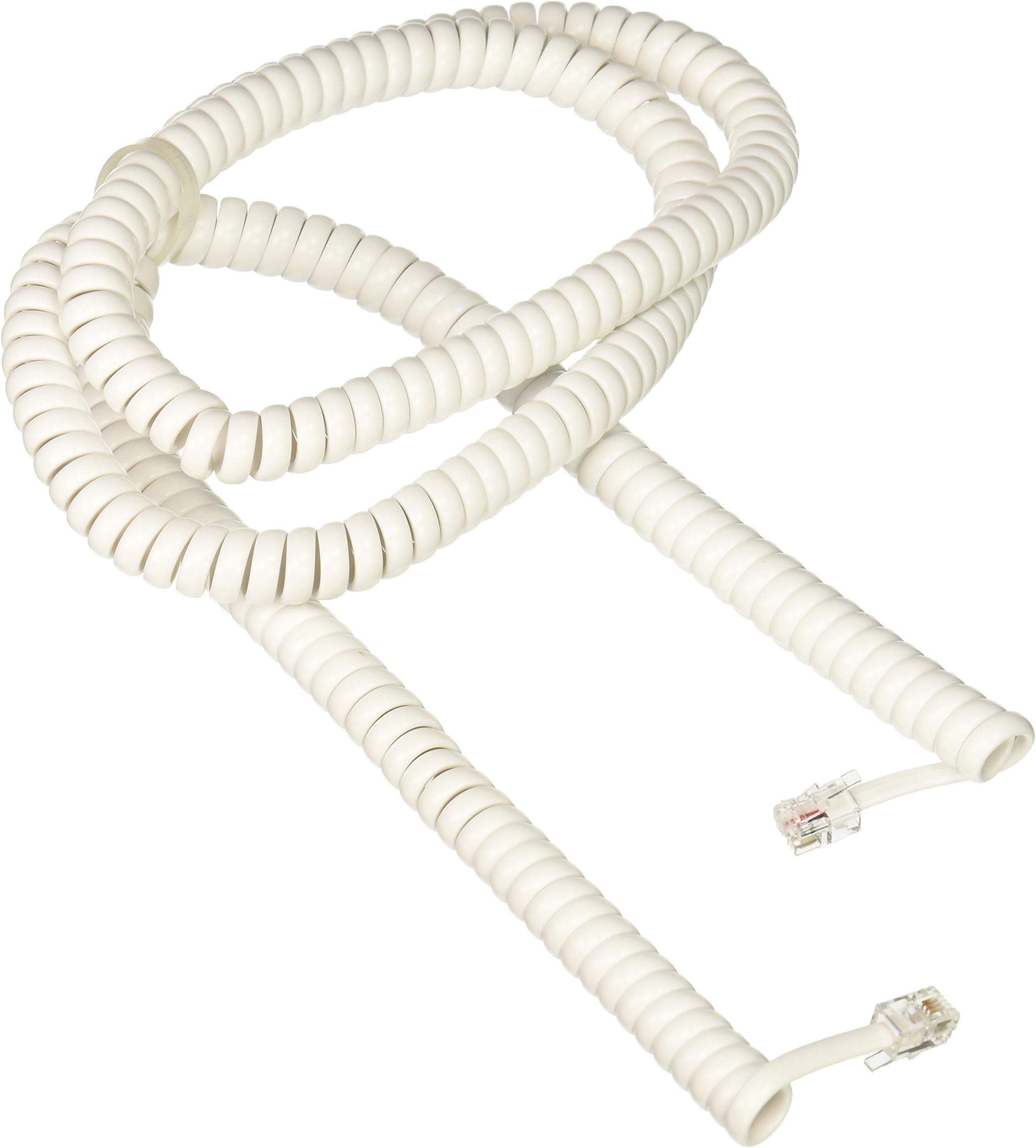 Amazon.com: Pasow Telephone Handset Coil Cord Phone Reciever RJ9 Coiled ...
