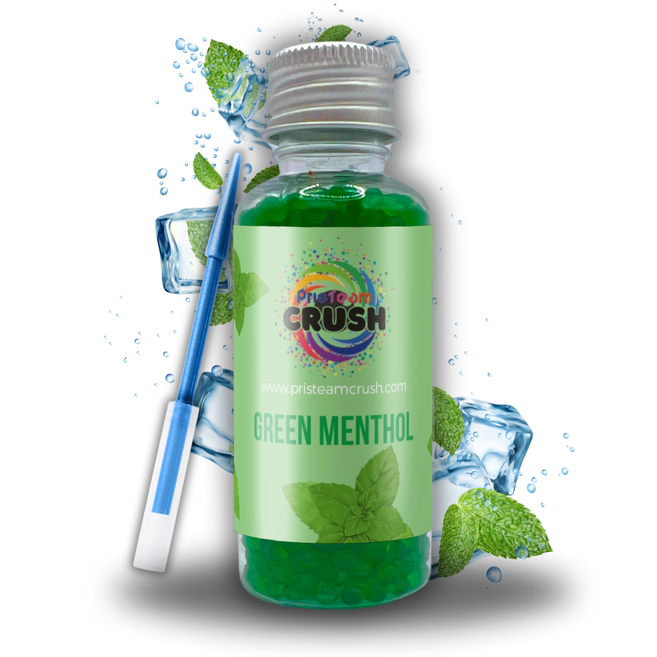 PrisTeam Menthol Balls For Cigarettes - Bulk Pack Of 1000 Green ...