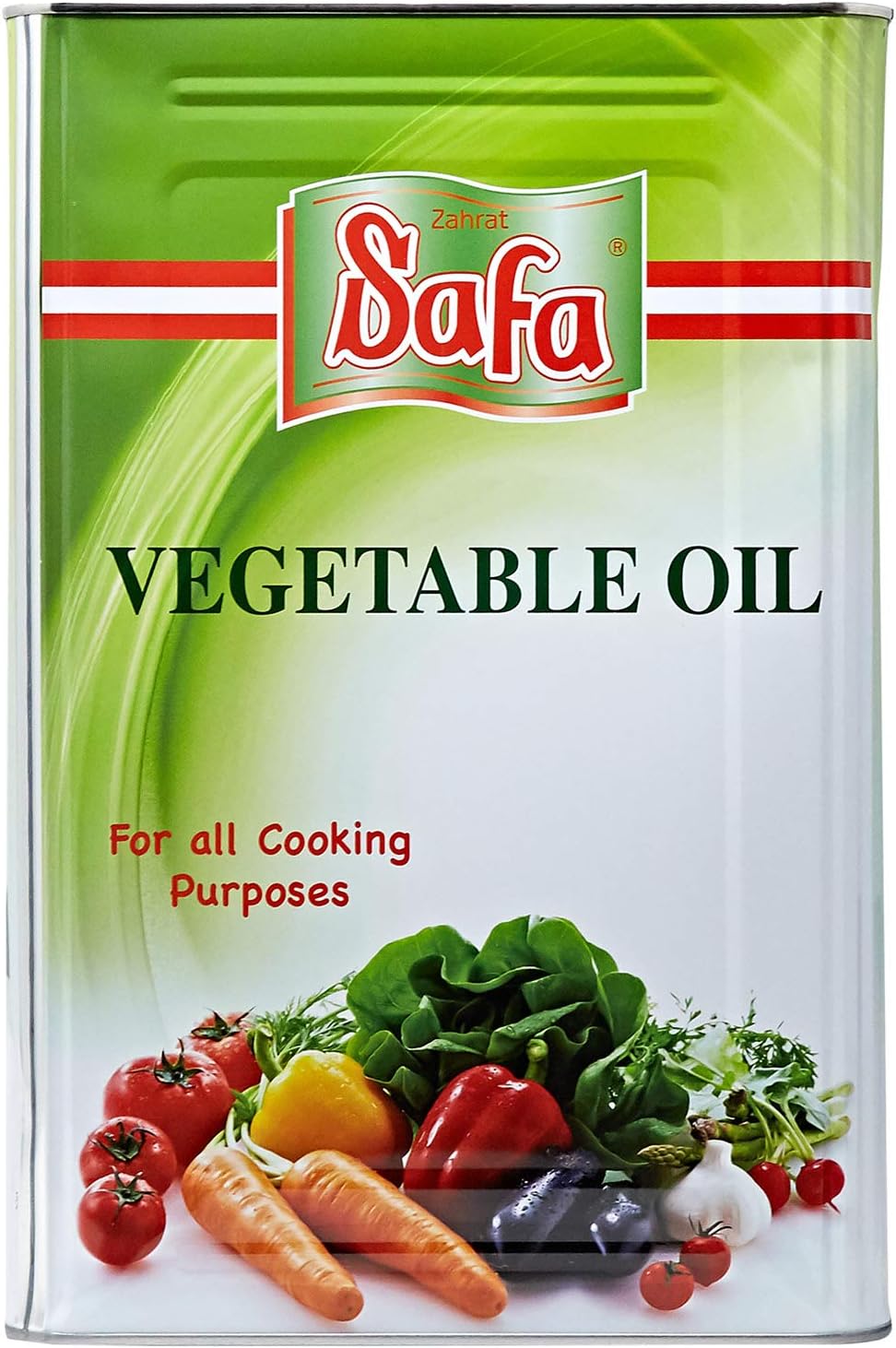 Safa Safa Vegetable Oil Tin, 17 Liter : Amazon.ae: Grocery