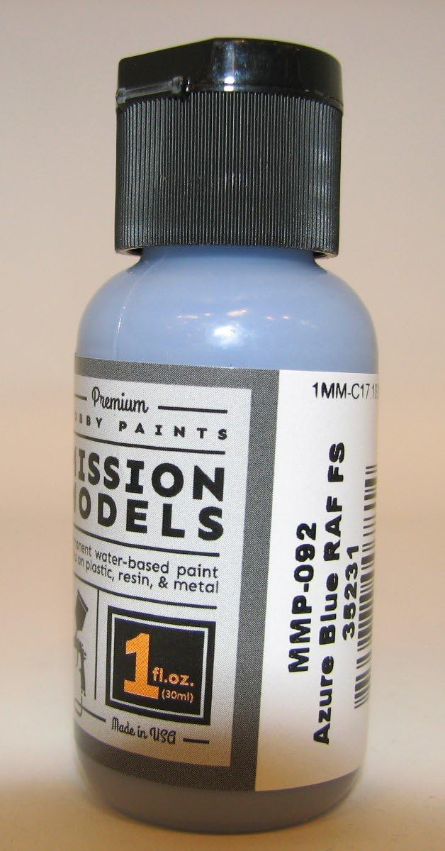 Amazon.com: MISSION MODELS Azure Blue FS 35231 MIOMMP092 Plastics Paint ...