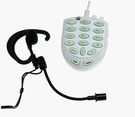 Amazon.com: Voice 2000S Inc. Handheld Mini Phone (White) : Office Products