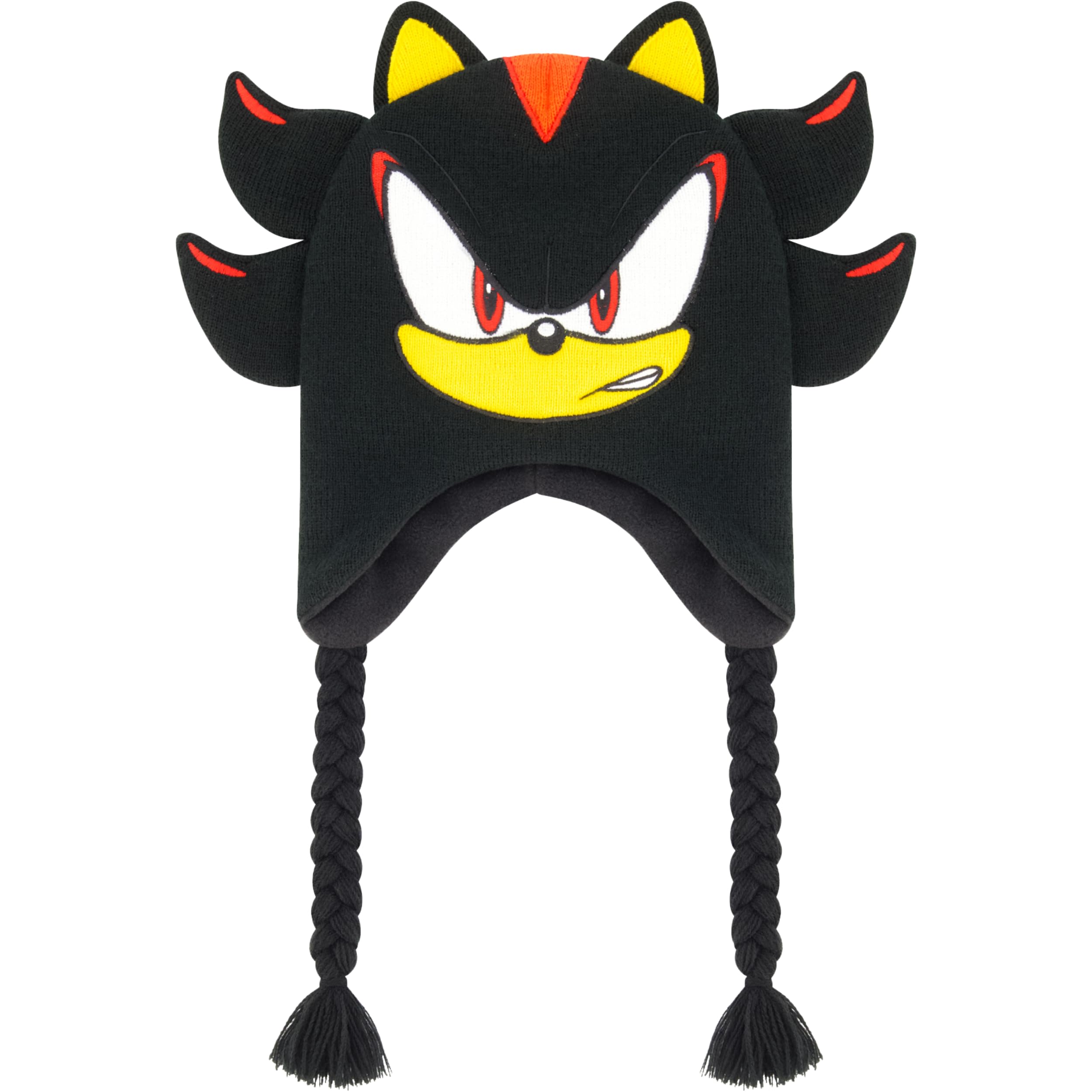 Shadow The Hedgehog Beanie Hat, Sonic The Hedgehog Peruvian Winter Knit ...