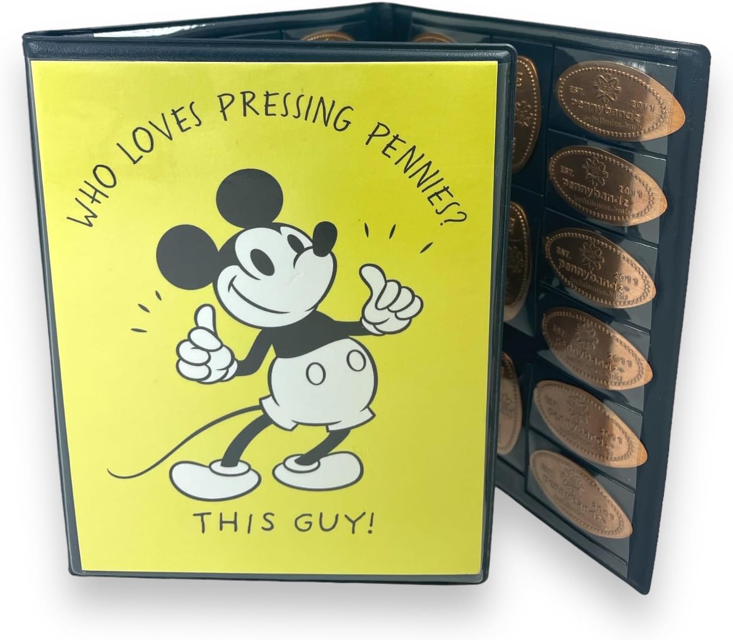 Amazon.com: Pennybandz Penny Postcard Tri-Fold Pressed Penny Collector ...