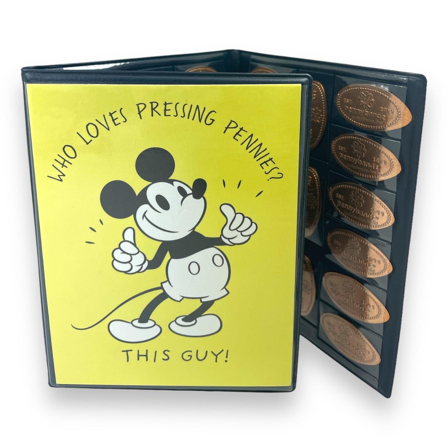 Amazon.com: Pennybandz Penny Postcard Tri-Fold Pressed Penny Collector ...