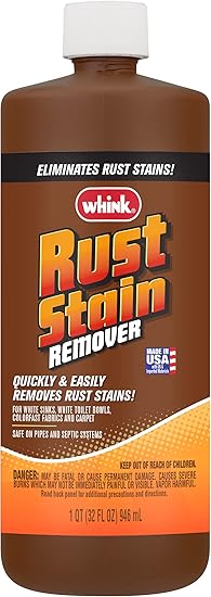 Amazon.com: Rust-Oleum Whink Rust Stain Remover | Heavy-Duty Iron Stain ...