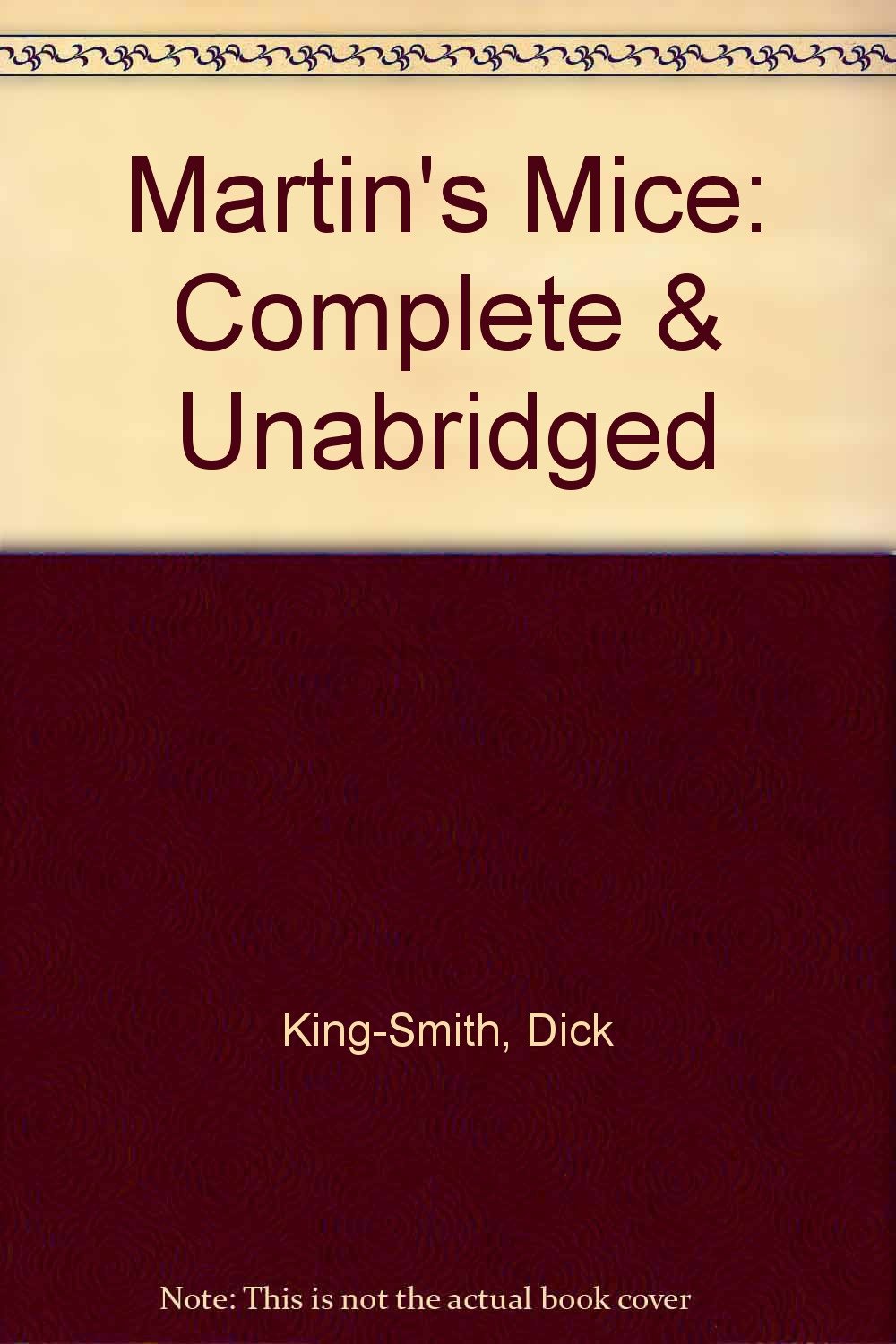 Martin's Mice: King-Smith, Dick: 9780745185804: Amazon.com: Books