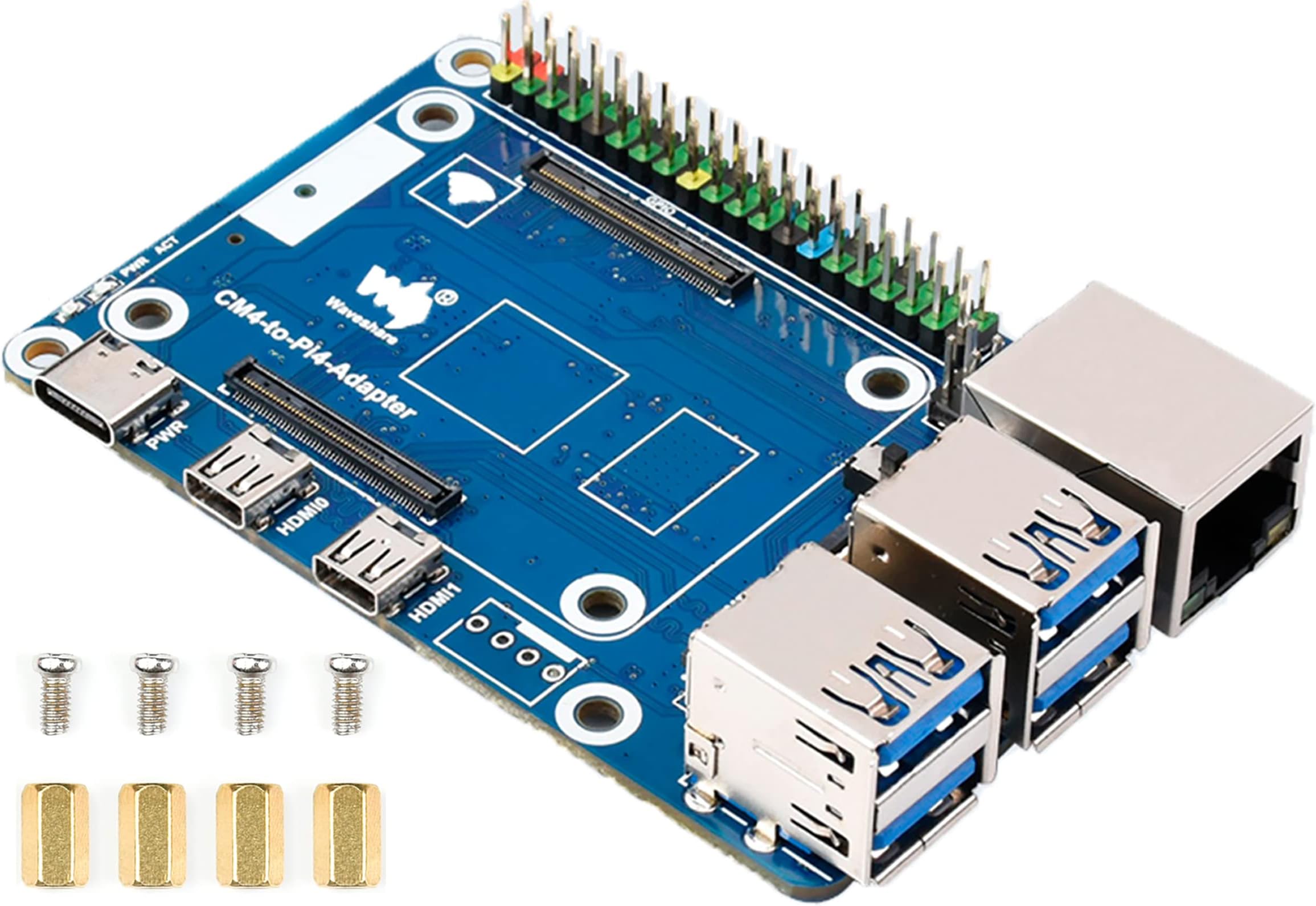Amazon.com: GeeekPi DeskPi Mini Cube for Raspberry Pi Compute Module 4 ...