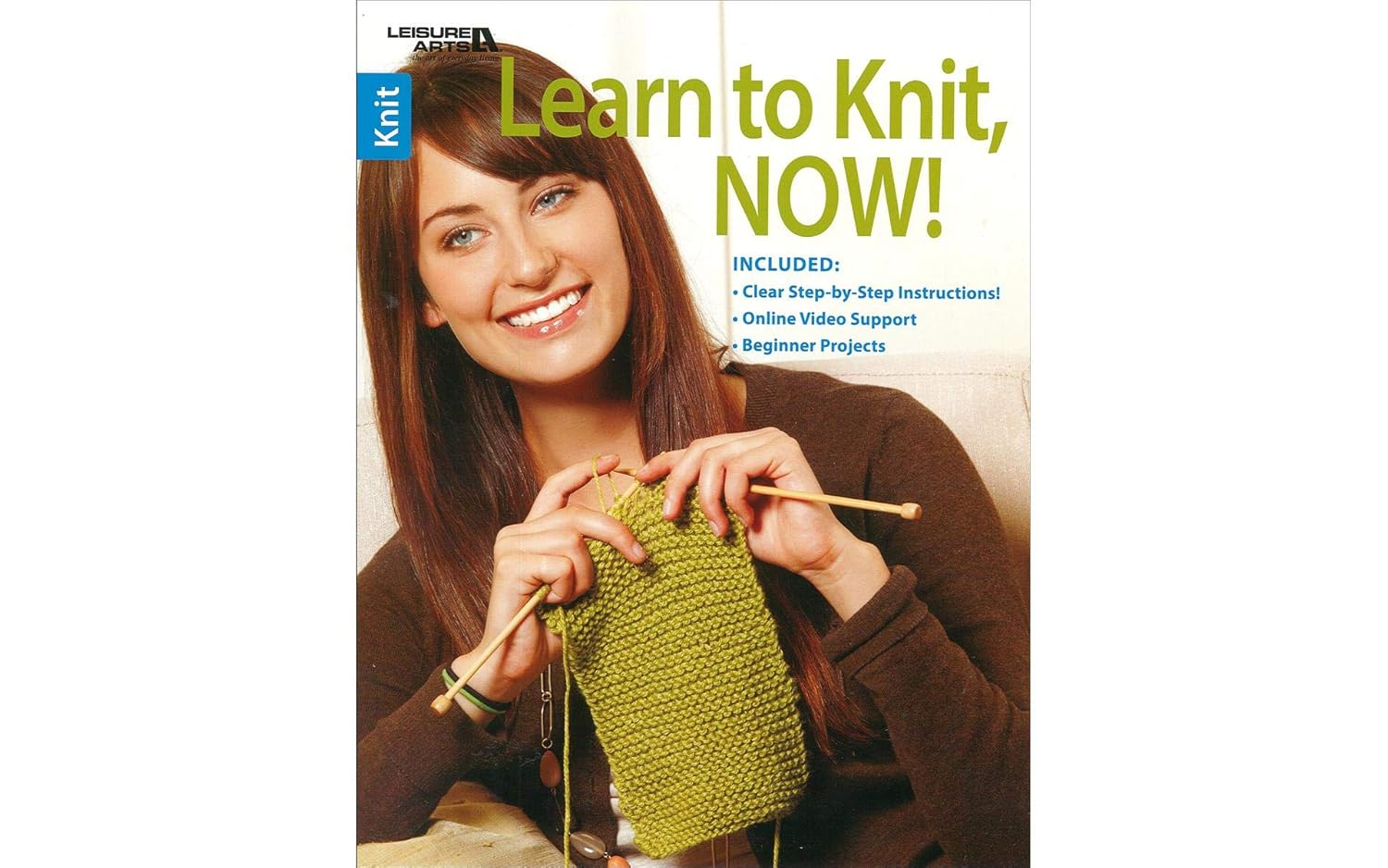 Learn to Knit, Now!: Leisure Arts: 9781464706530: Amazon.com: Books