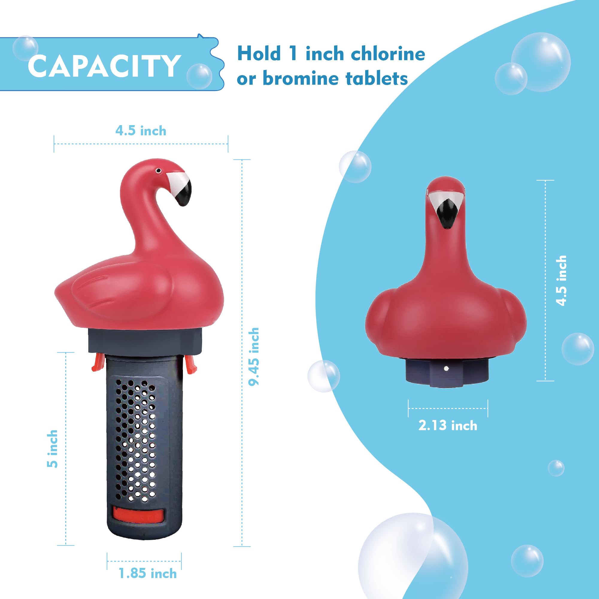 Snapklik.com : Pool Chlorine Floater, Small Floating Chlorine Bromine ...