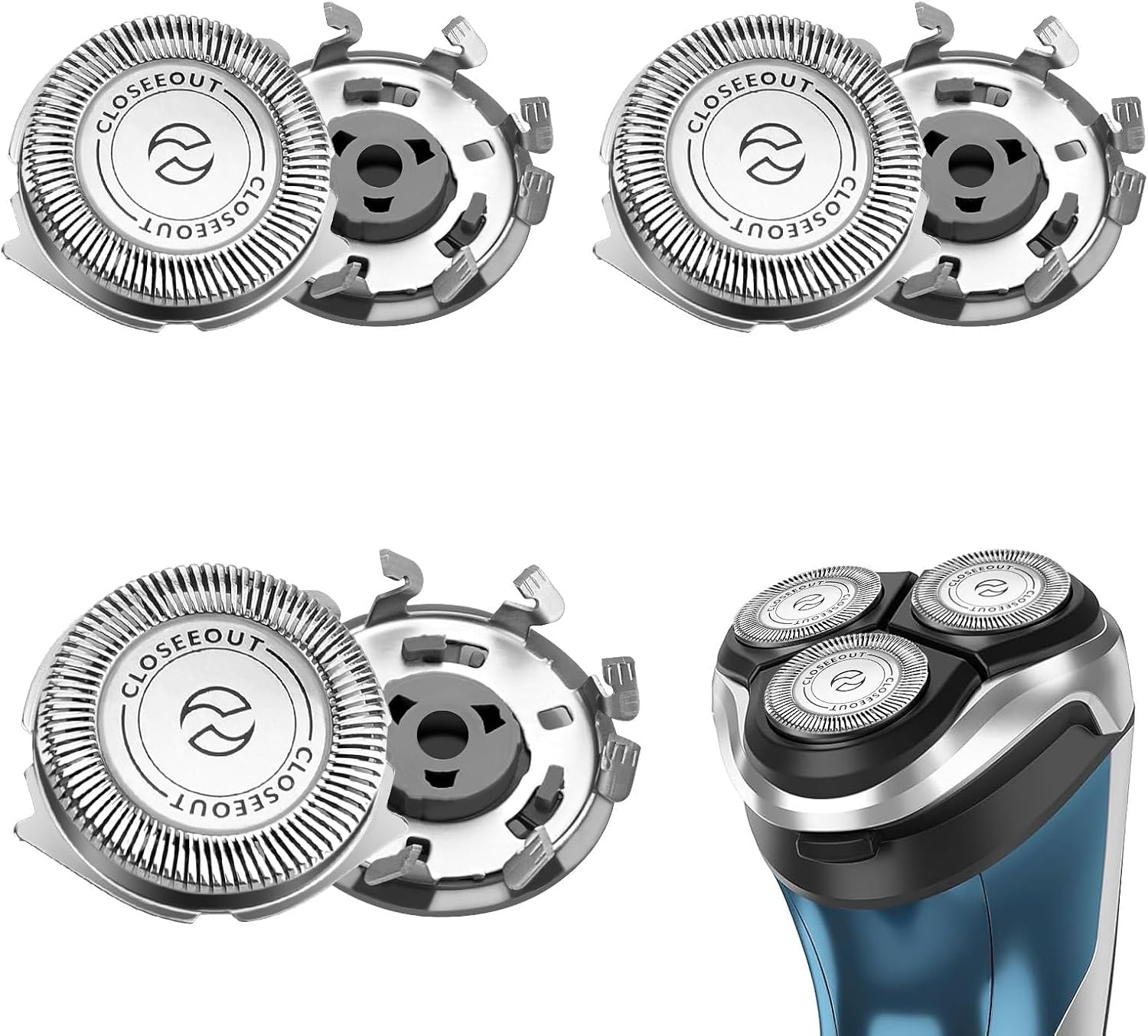 SH30/50/52 Ersatzköpfe für Philips Elektrorasierer, Ersatzköpfe ...