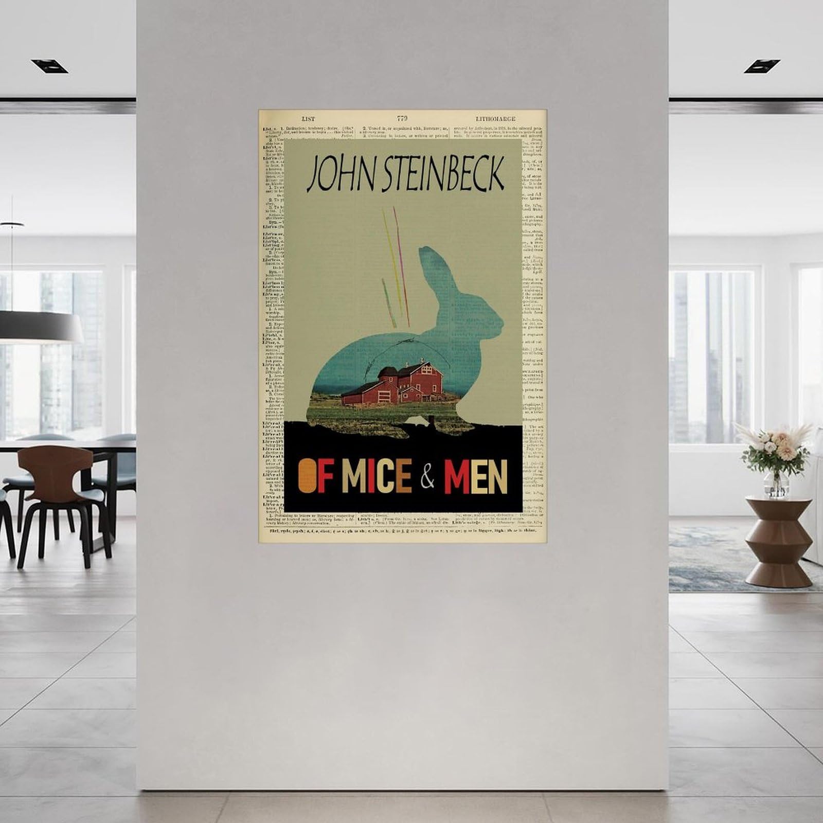 Of Mice And Men John Steinbeck Posters And Canvas :Of Mice And Men