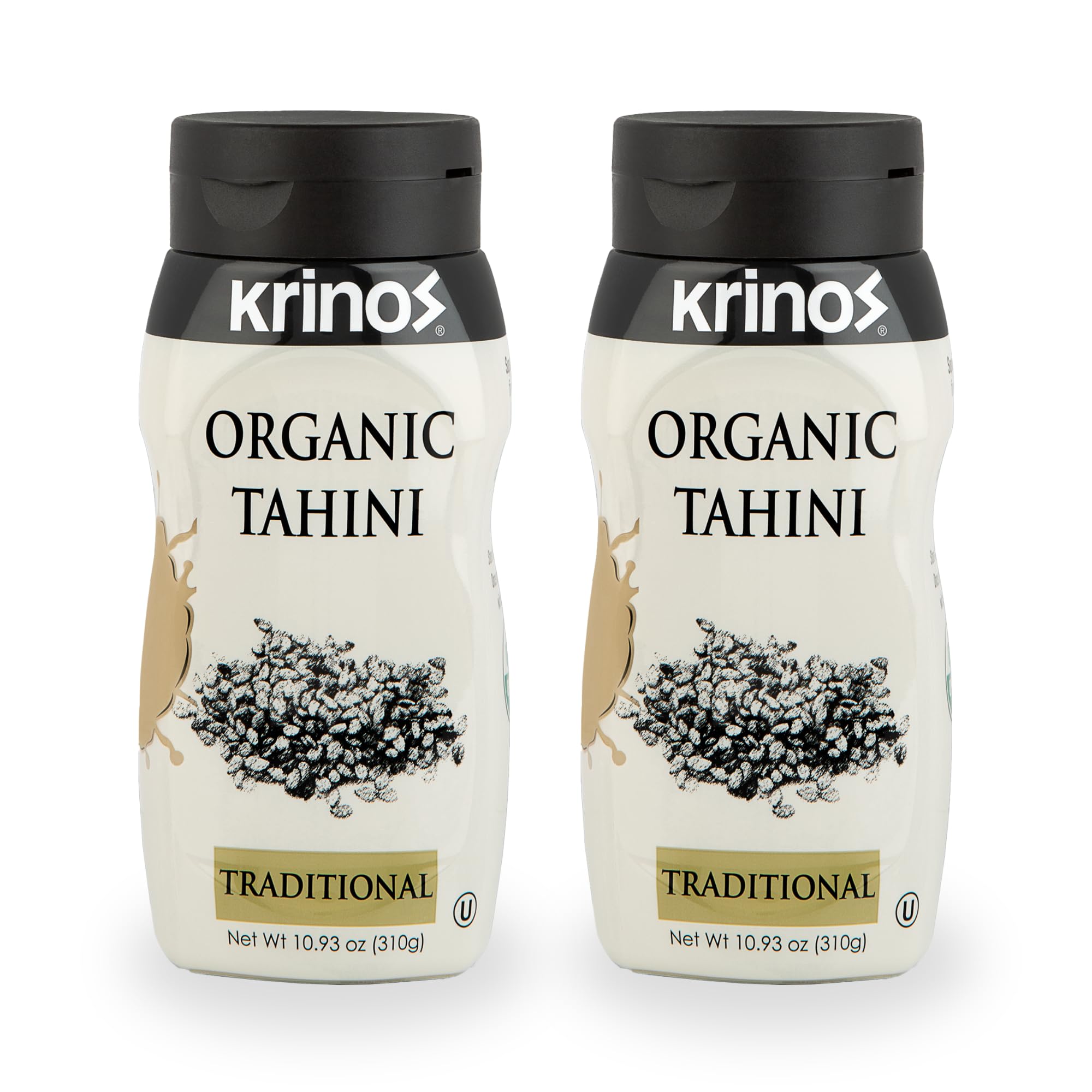 Amazon.com : Organic Traditional Tahini Pack of 2 : Grocery & Gourmet Food