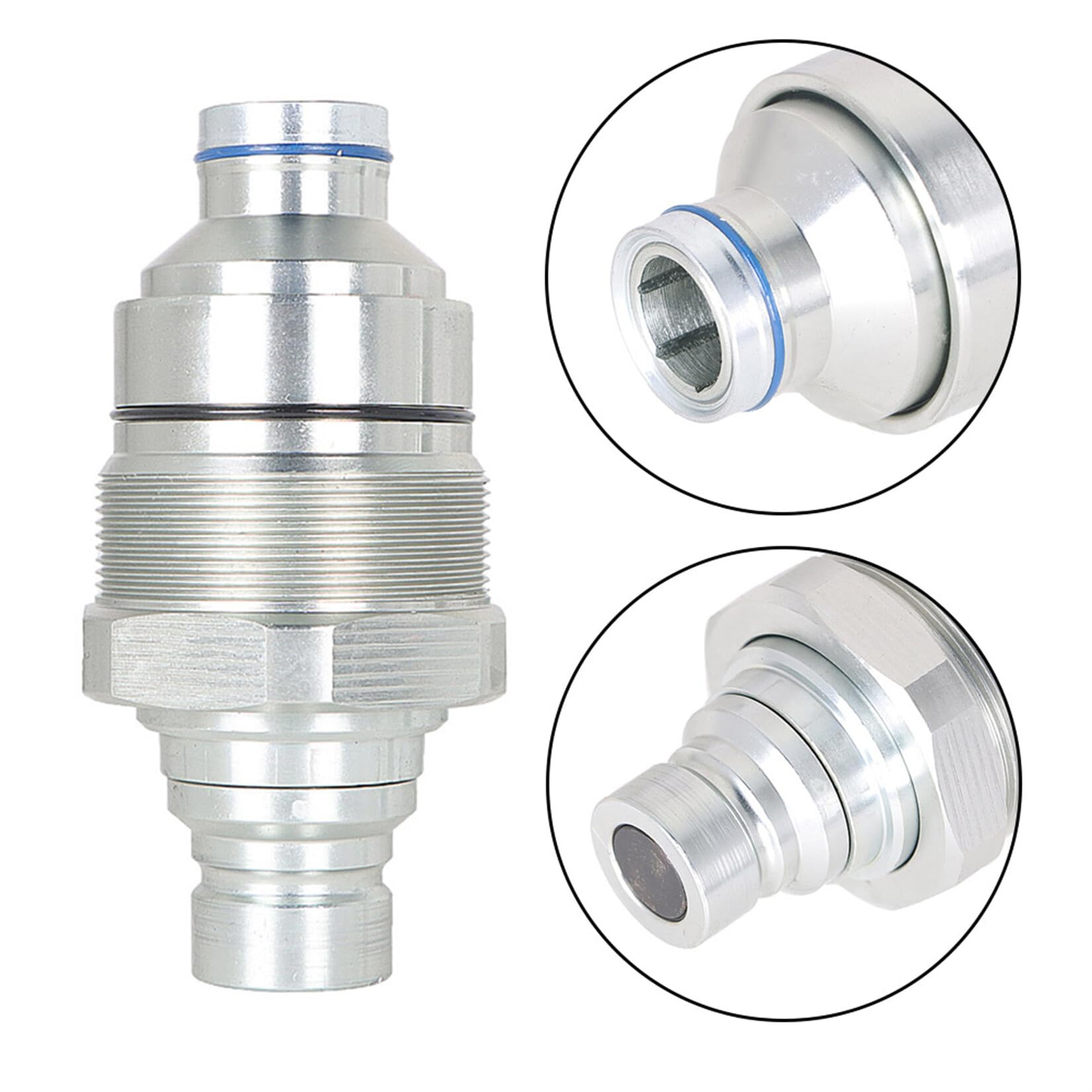 Snapklik.com : Findmall 1/2 Hydraulic Male & Female Flat Face Quick ...