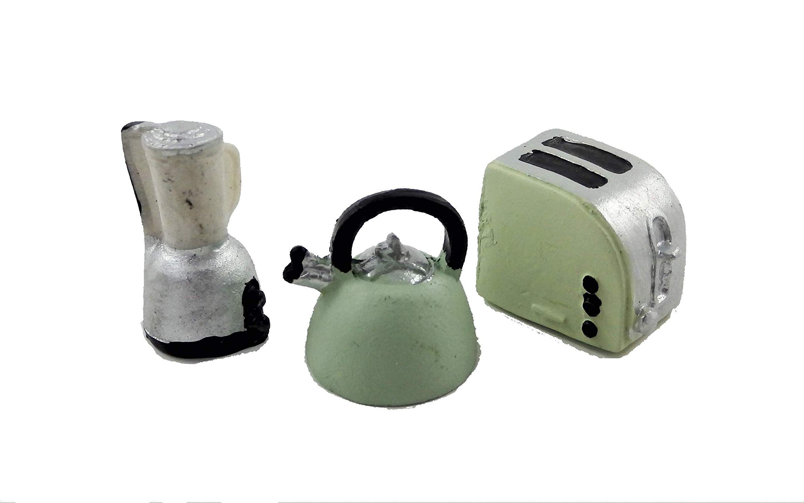 Amazon.com: Melody Jane Dollhouse Kettle Toaster & Liquidiser Miniature ...