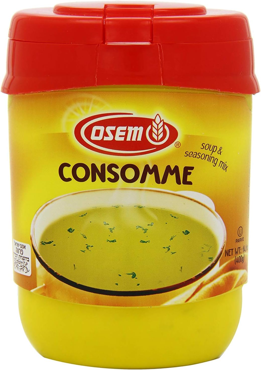 Amazon.com : Osem Chicken Flavored Consomme Powder Soup & Seasoning Mix ...