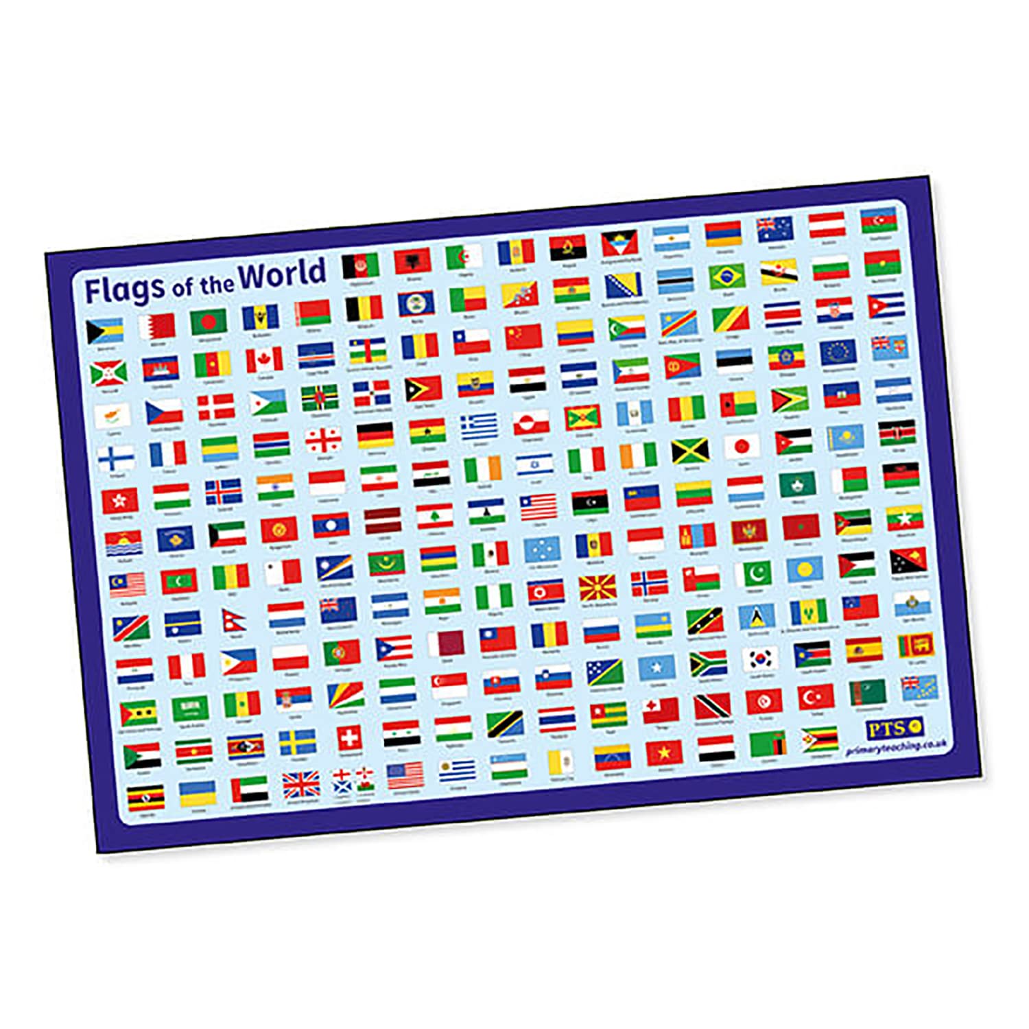 Flags Of The World Geography Childrens Pupils School Classroom Display ...