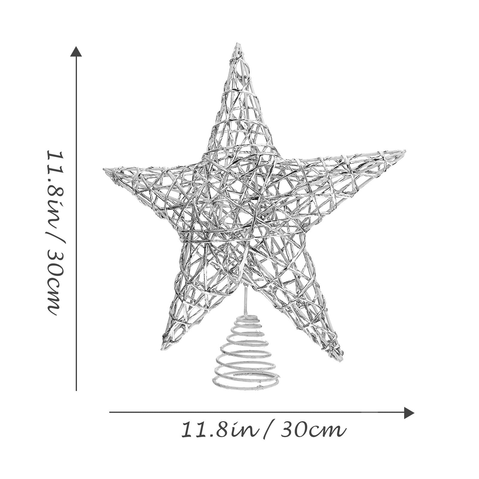 Star Tree Topper Hanaive 3 Pcs Mini Christmas Tree Topper Small Star ...