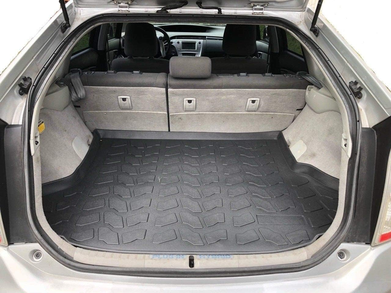 Amazon.com: Mallofusa Cargo Liner Rear Cargo Tray Trunk Floor Mat ...
