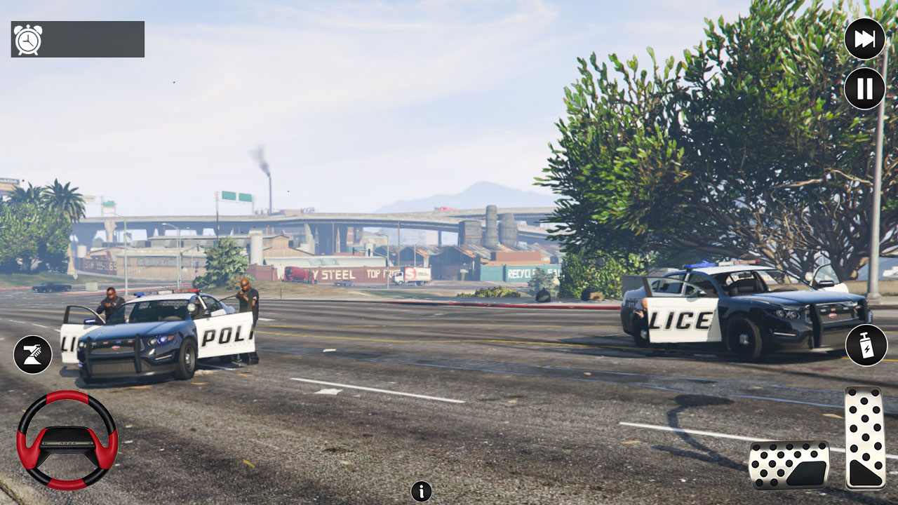 Police Car Chase Crime Vegas Driving Simulator: Urban Police Chase Real ...