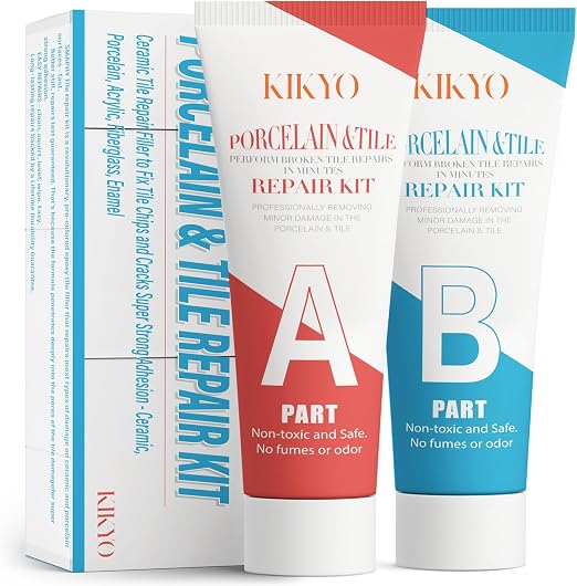 White Porcelain Repair Kit, High-Gloss Tile Repair Kit for Chips ...